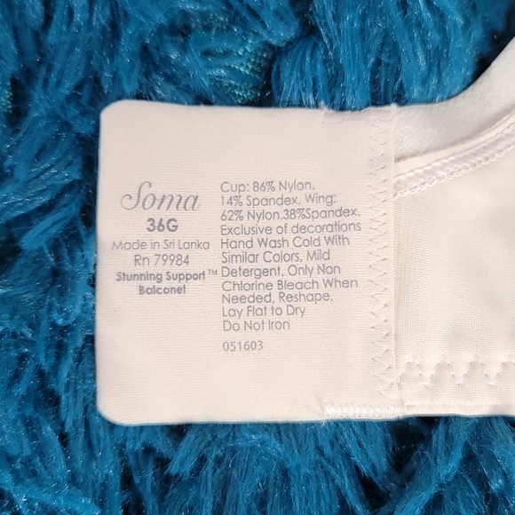 Soma | Intimates & Sleepwear | Mew Soma Stunning Support Balconete Size ...